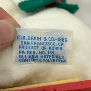 Dakin | Holiday | Vintage 986 Dakin Zoomer Bear On Christmas Sleigh ...